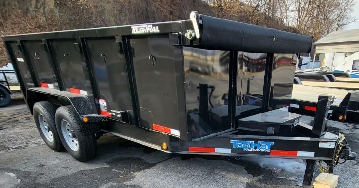 2022 Top Hat Trailers 7X14 Dump Trailer in Enola, PA | Trailer Trader