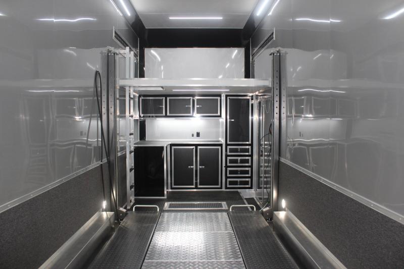 Custom Builds Only 26' All Alum Stacker Enclosed Race Car Trailer 3/7k ...