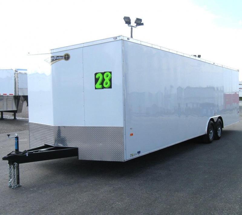 2019 28' Millennium Hornet Enclosed Trailer Screwless Exterior SAVE ...