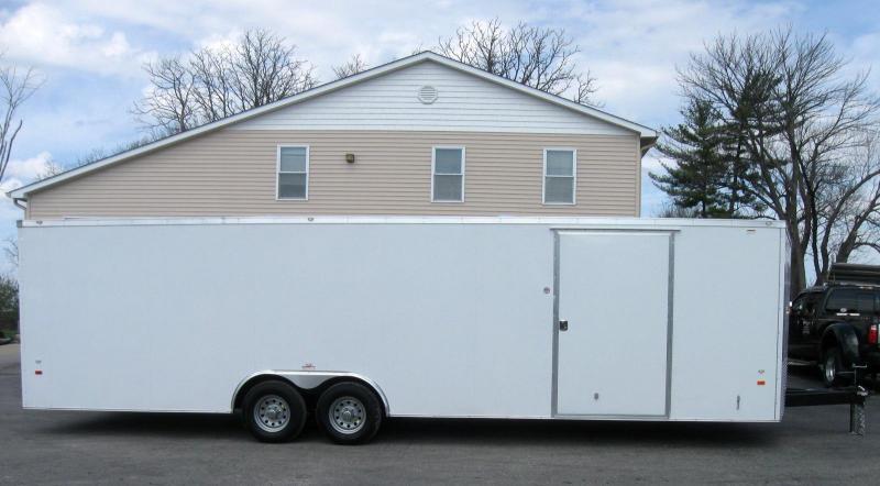 2019 28' Millennium Hornet Enclosed Trailer Screwless Exterior SAVE ...