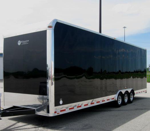 32' Millennium Enclosed Car Trailer w/Custom Ramp Overs in Indianapolis ...