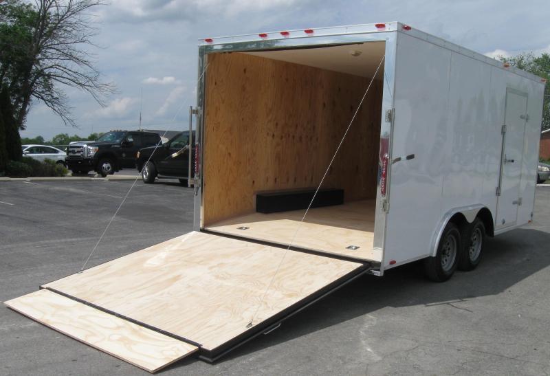 8.5x16 Millennium Chrome Enclosed Trailer in Indianapolis, IN | Trailer ...