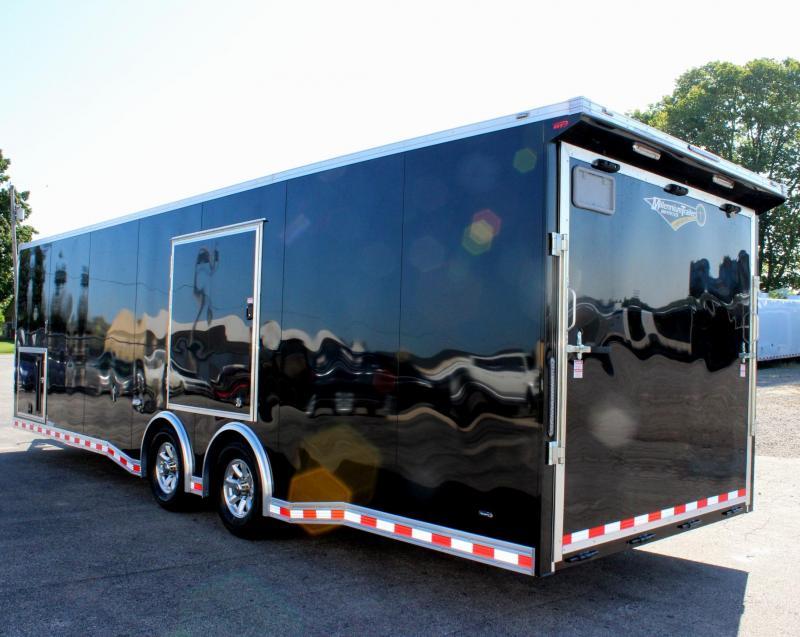 CALL FOR PRICE 28' Millennium Extreme Race Trailer w/Red Cabinets ...