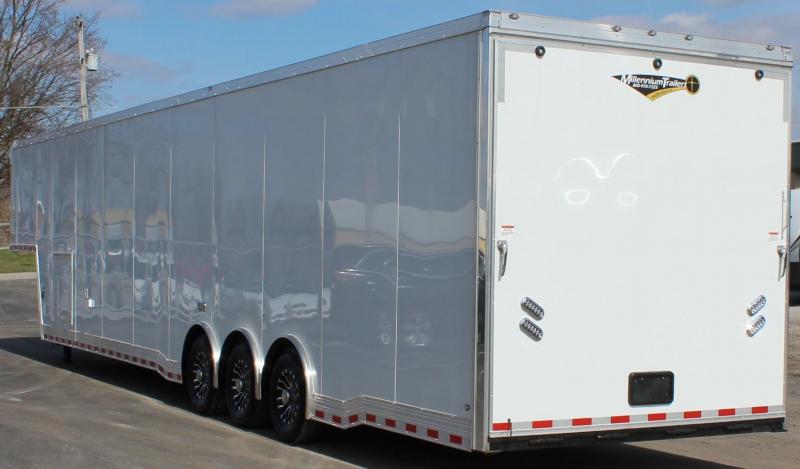 CALL FOR PRICE 44' Millennium Auto Master Gooseneck LOADED w/SUPER ...