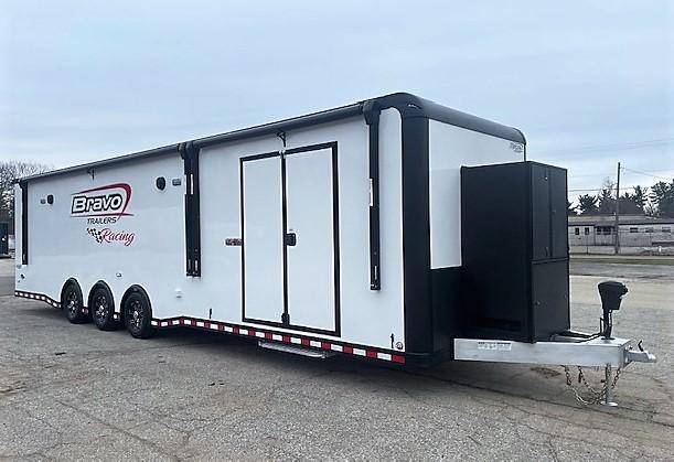 PRI LOADED SHOW TRAILER 34' Icon Performance Aluminum Car Hauler in ...