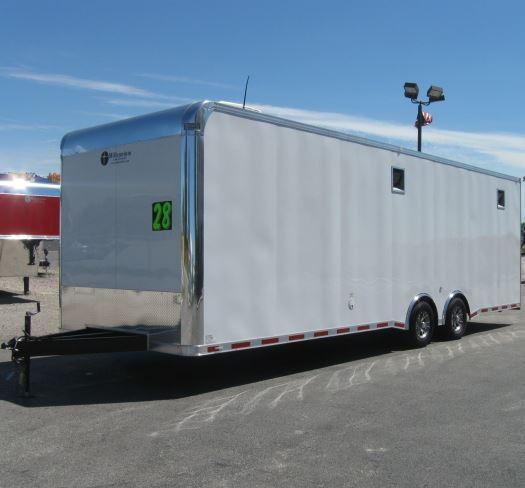 ORDER ONLY 28' Millennium Enclosed Car Trailer w/Mini Lounge in ...