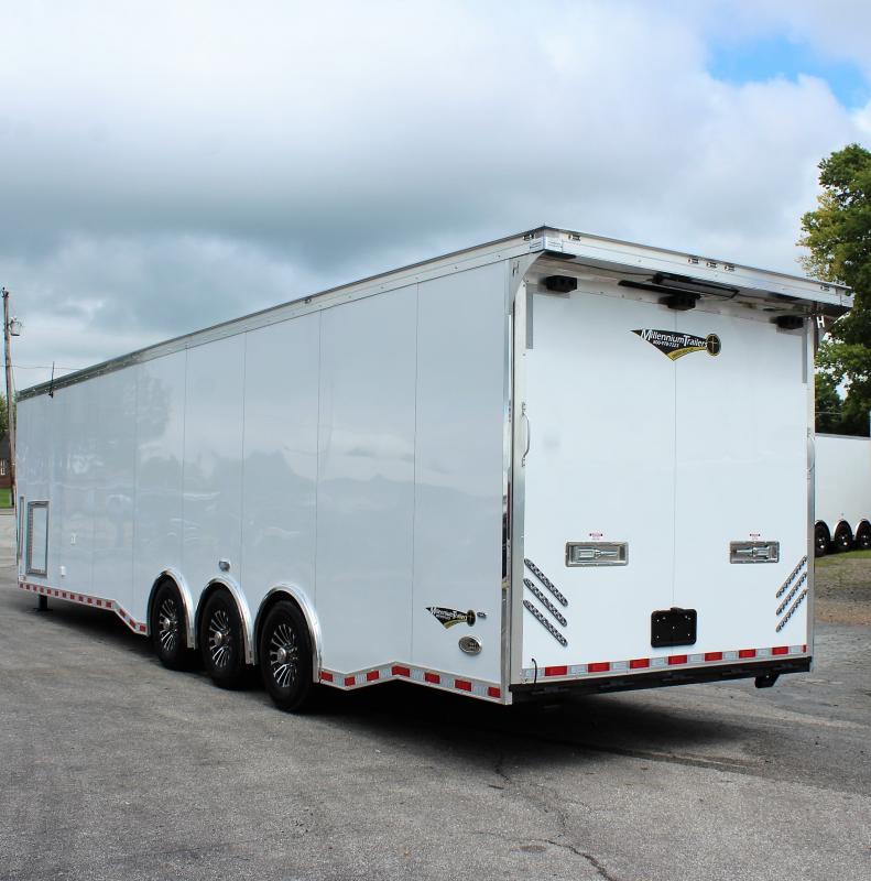 Enclosed Gooseneck Trailer 2024 40' LOADED 7 ft. 4 in. Interior #3844 ...