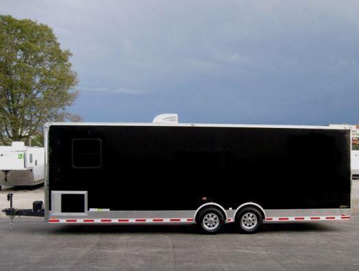 Custom 28' Millennium Auto Master Enclosed Trailer Recessed E-Track in ...