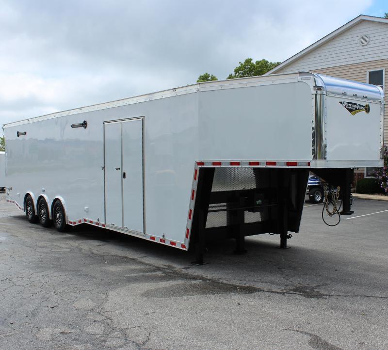 Enclosed Gooseneck Trailer 2024 40' Haulmark Edge LOADED 7 ft. 4 in ...
