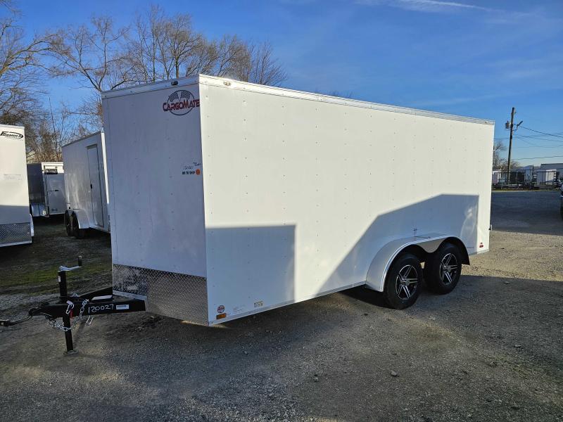 2024 CARGO MATE 7X16 ENCLOSED CARGO TRAILER 6' TALL DOUBLE DOOR Cargo ...