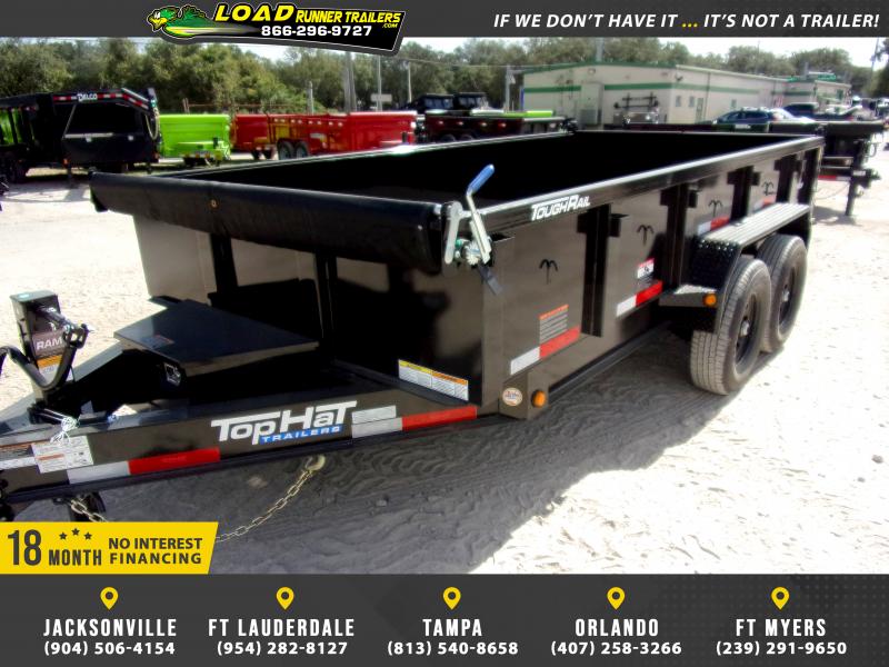 *123575* 7x14 Dump Trailer |LRT Tandem Axle Trailers 7 x 14 | Load ...