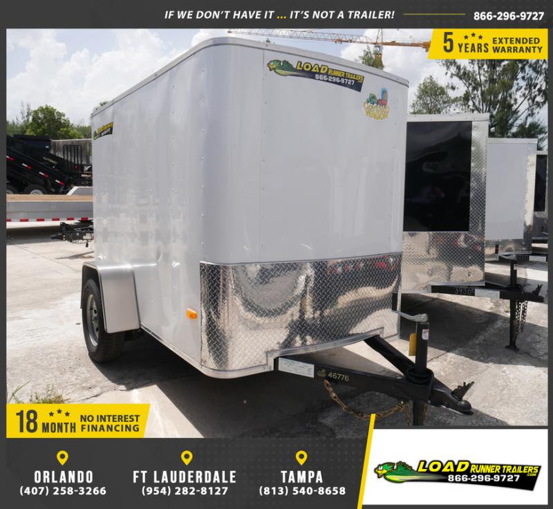 *E1C* 5x8 Enclosed Cargo Trailer |LRT Haulers & Trailers 5 x 8 | EV5 ...