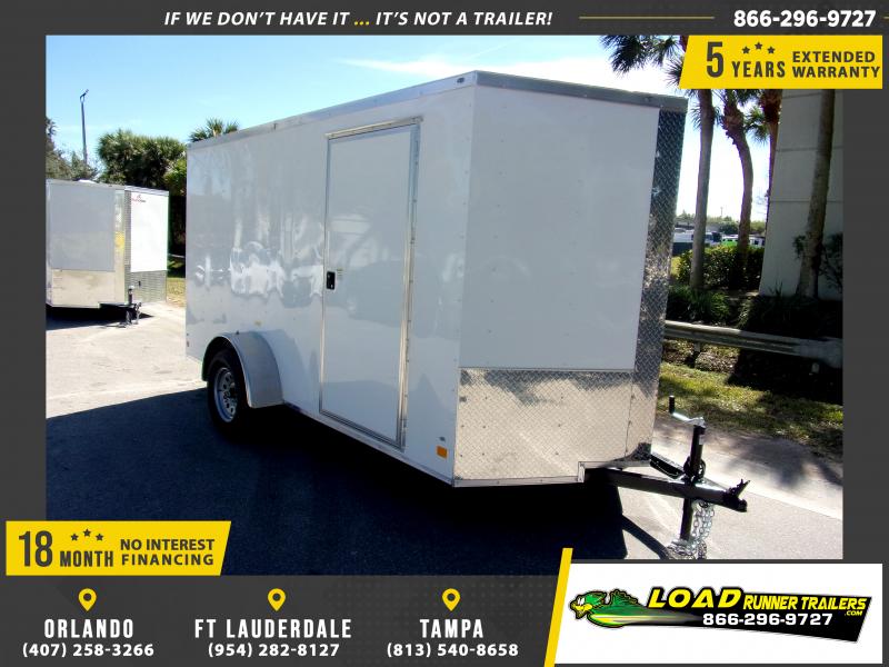 *114876* 6x12 Enclosed Cargo Trailer |LRT Haulers & Trailers 6 x 12 in ...