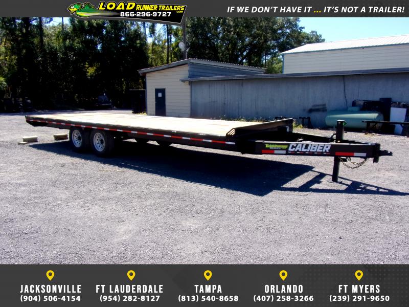 *123209* 8.5x20 Flatbed Deck Over Trailer |LRT Tandem Axle Trailers 8.5 ...