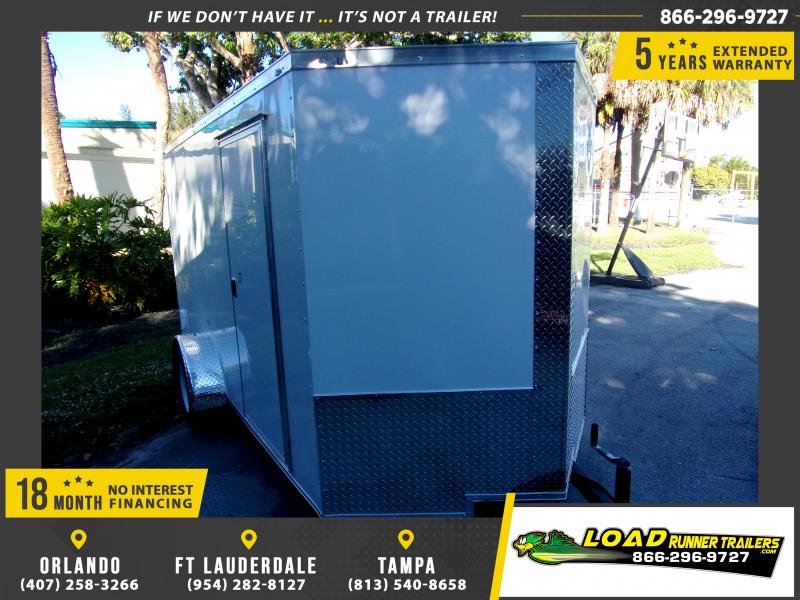 *119341* 6x12 Enclosed Cargo Trailer |LRT Haulers & Trailers 6 x 12 in ...