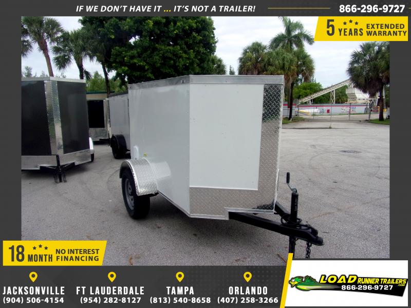 *121615* 4x6 Enclosed Cargo Trailer |LRT Haulers & Trailers 4 x 6 ...