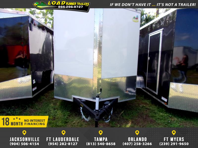 *124011* 7x16 Enclosed Cargo Trailer |LRT Tandem Axle Trailers 7 x 16 ...