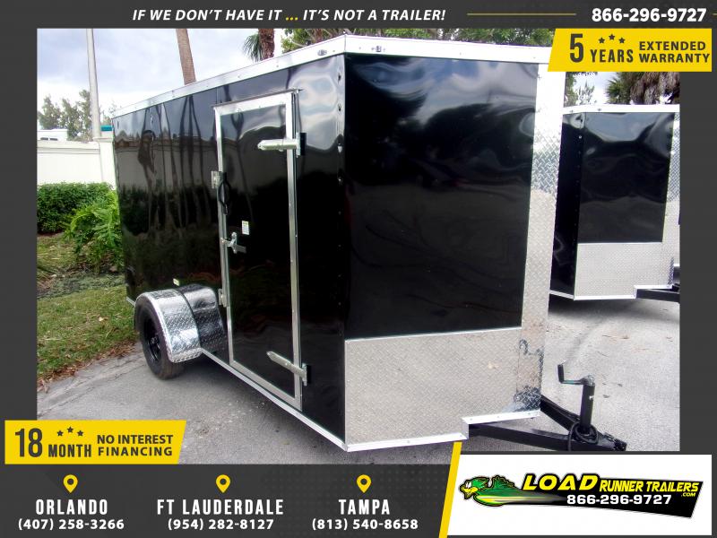 *119578* 6x12 Enclosed Cargo Trailer |LRT Haulers & Trailers 6 x 12 in ...