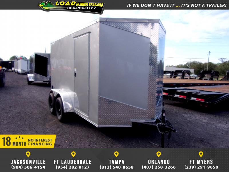 *124225* 6x12 Enclosed Cargo Trailer |LRT Tandem Axle Trailers 6 x 12 ...