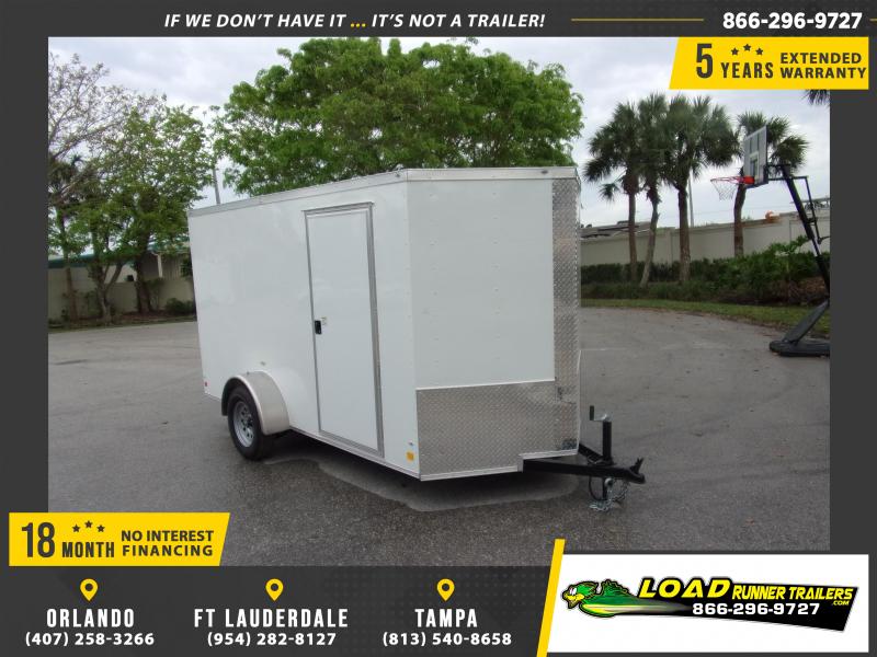 *114919* 6x12 Enclosed Cargo Trailer |LRT Haulers & Trailers 6 x 12 in ...