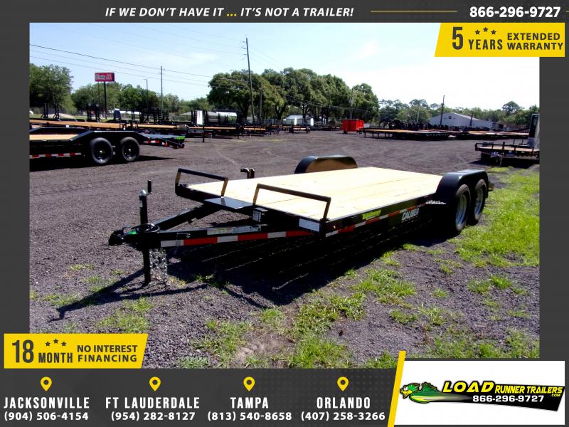 *121524* 7x18 Car Trailer |LRT Tandem Axle Trailers 7 x 18 | Load ...