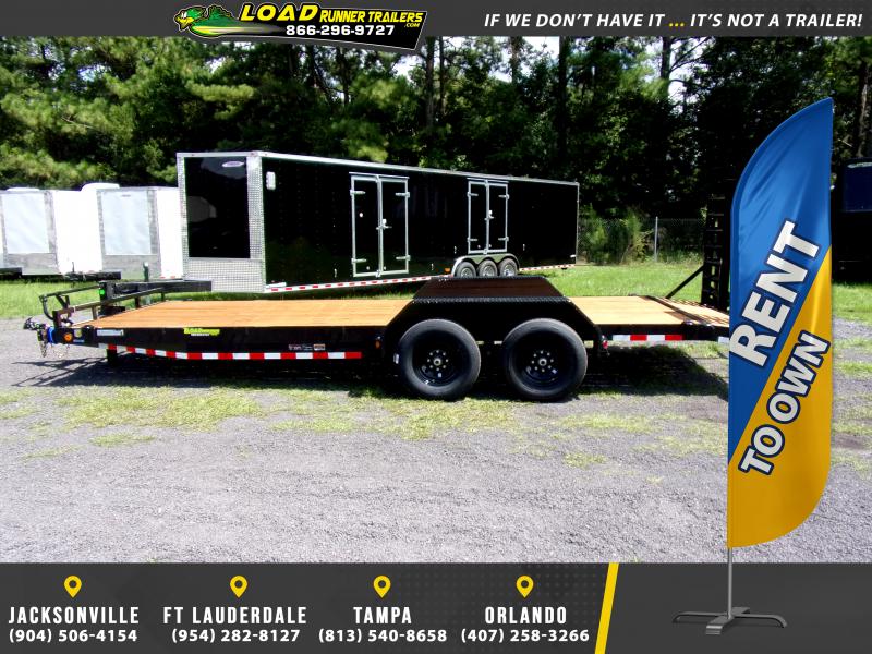 *122067* 7x22 Equipment Trailer |LRT Tandem Axle Trailers 7 x 22 | Load ...