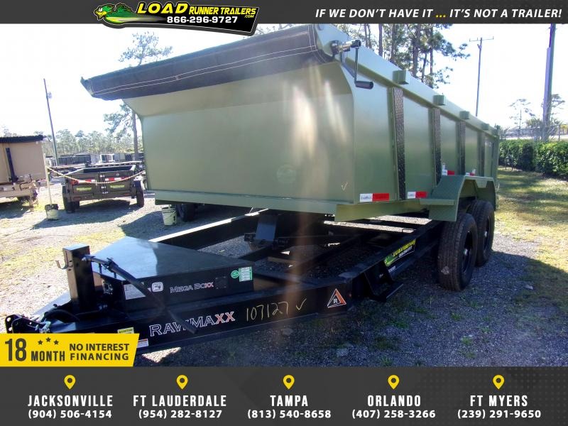 *124658* 7x14 Dump Trailer |LRT Tandem Axle Trailers 7 x 14 | Load ...