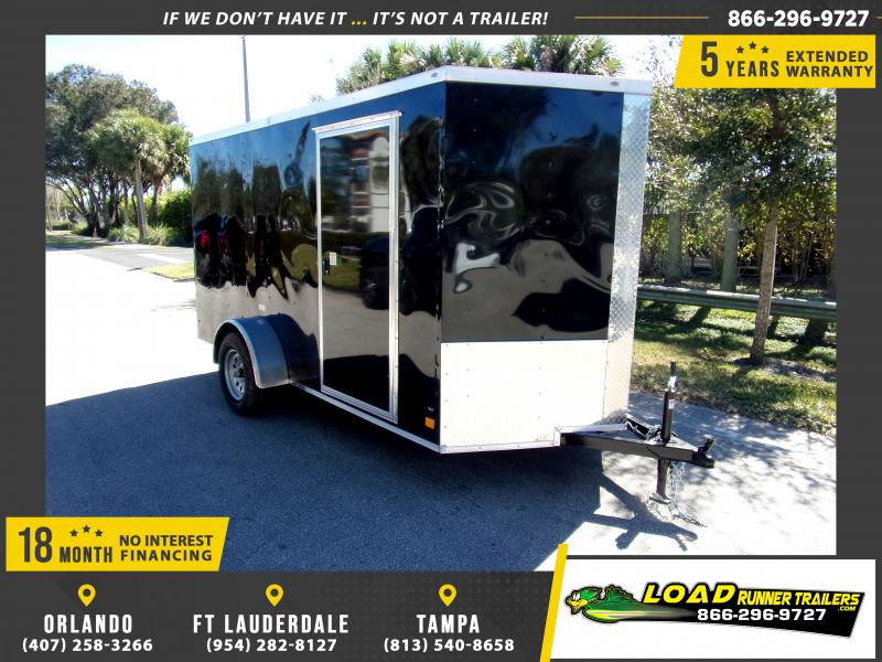 *114877* 6x12 Enclosed Cargo Trailer |LRT Haulers & Trailers 6 x 12 in ...