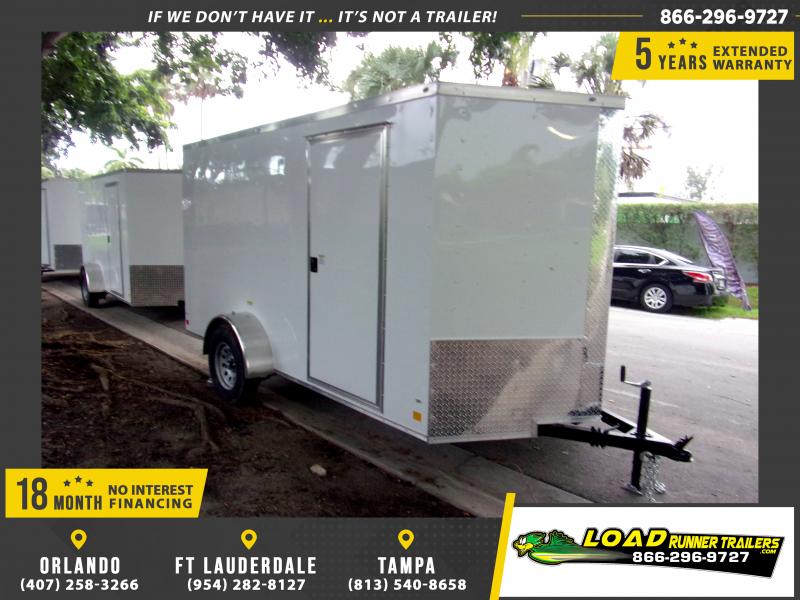 *116507* 6x12 Enclosed Cargo Trailer |LRT Haulers & Trailers 6 x 12 in ...