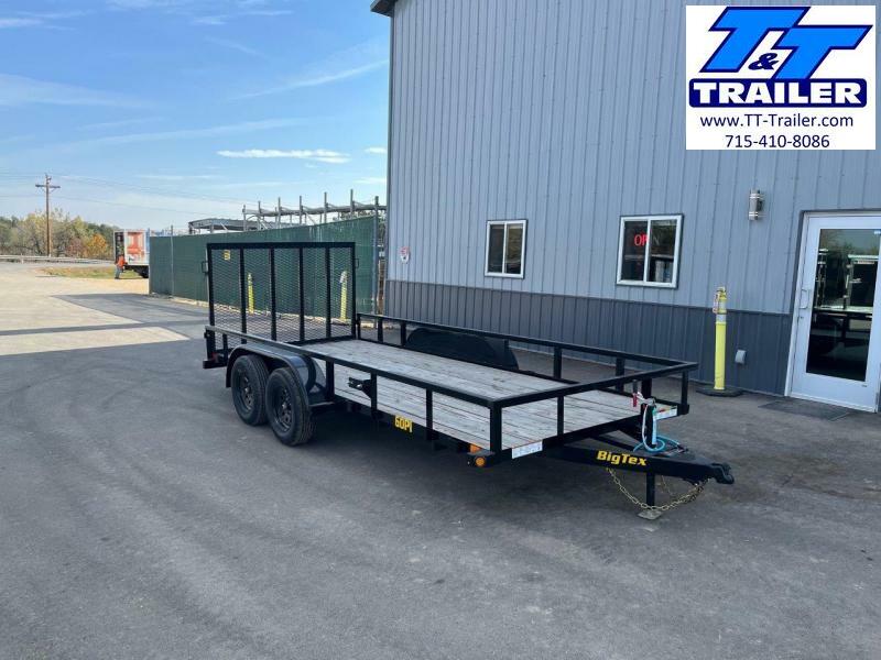 2023 Big Tex 60PI 77" x 16' Tandem Axle Utility Trailer in Somerset, WI ...
