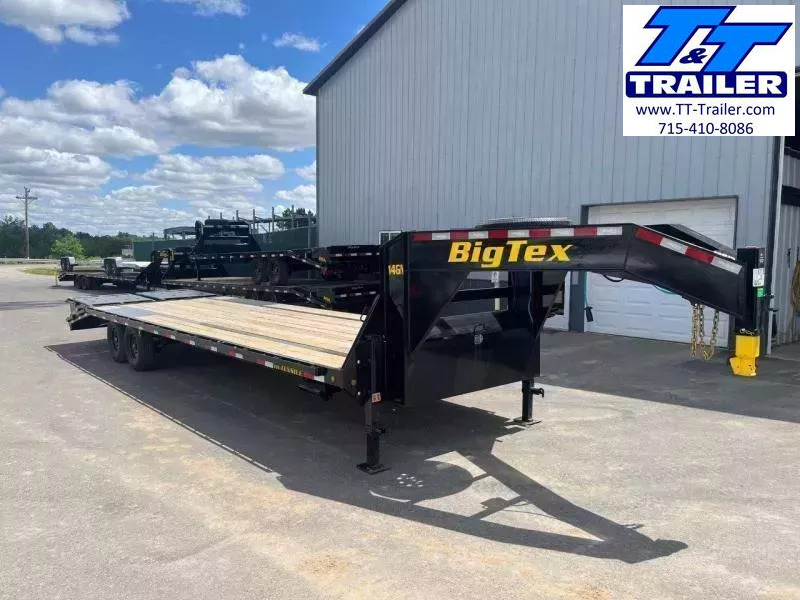2026 Big Tex 14GN 102" x 30' Single Wheel Tandem Gooseneck Trailer ...