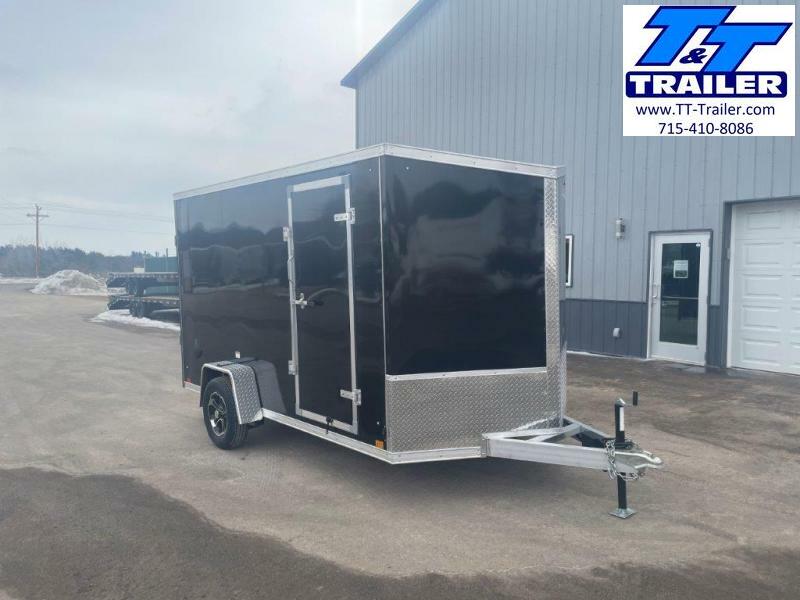 2024 Discovery Endeavor Aluminum 7 x 12 V-Nose Enclosed Cargo Trailer ...