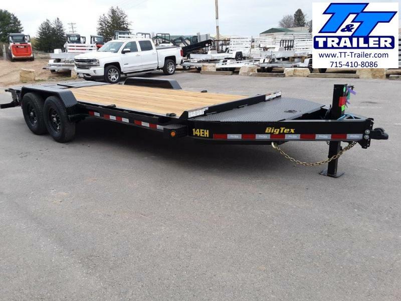 2024 Big Tex 14EH 83" x 18' Heavy Duty Equipment Trailer with Mega ...