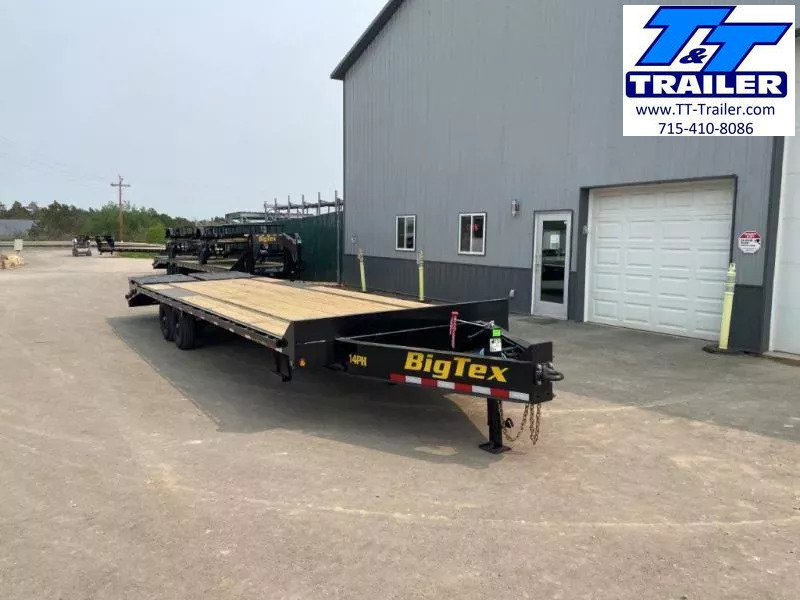 2026 Big Tex 14PH 102" x 30' Heavy Duty Deckover Bumper Pull Trailer ...