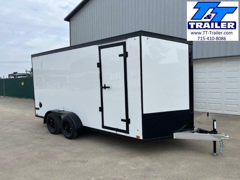 2024 Discovery Endeavor Aluminum 7 x 16 V-Nose Enclosed Cargo Trailer ...