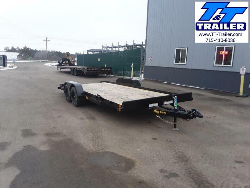 2024 Big Tex 70CH 83" x 20' Car Hauler Trailer with Ramps in Somerset ...