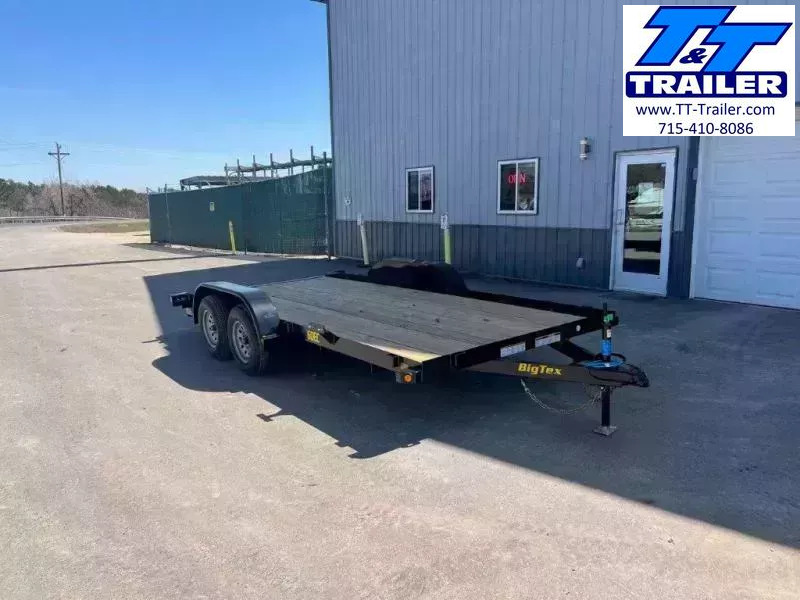 2026 Big Tex 60EC 83" x 16' Car Hauler Trailer with Ramps (6000 GVWR ...