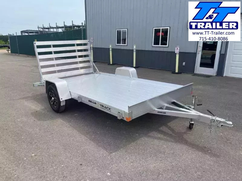 2026 Bear Track 76" x 12' Aluminum Single Axle Utility Trailer in ...