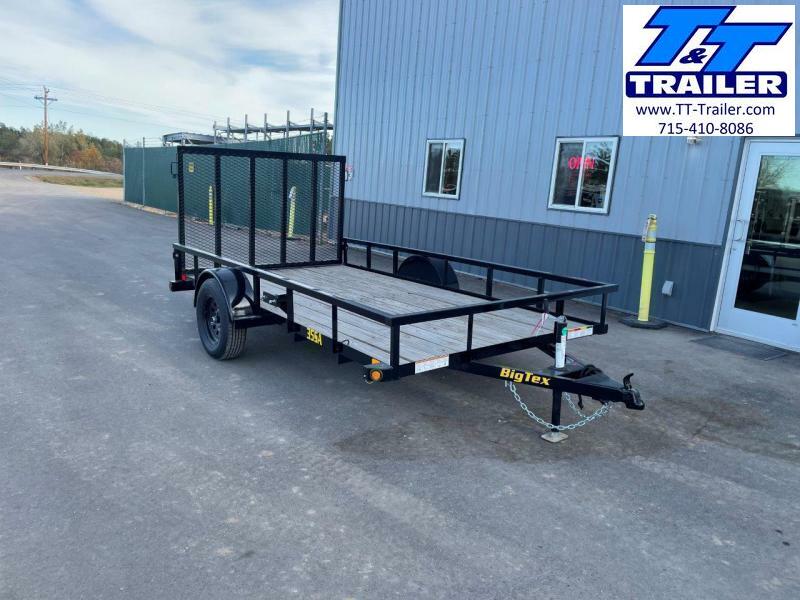 2025 Big Tex 35SA 77" x 12' Single Axle Utility Trailer in Somerset, WI ...