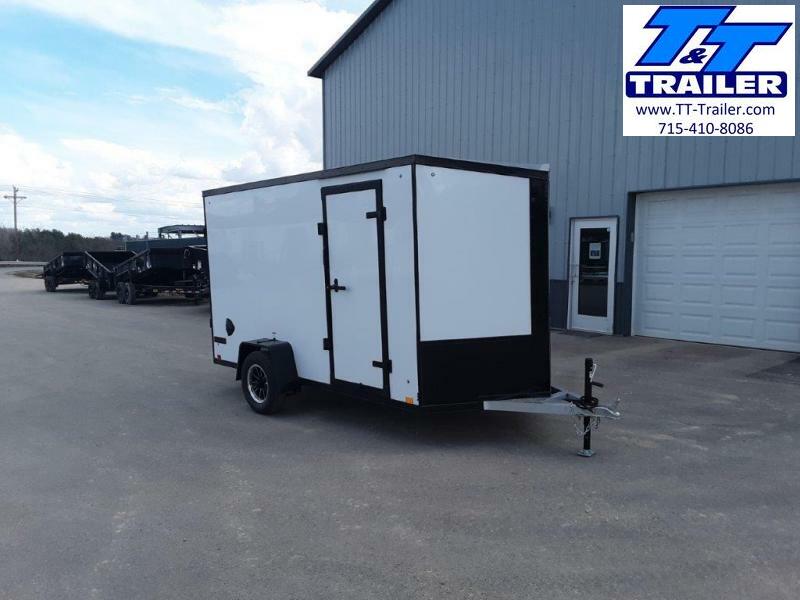 2024 Discovery Endeavor Aluminum 6 x 12 V-Nose Enclosed Cargo Trailer ...