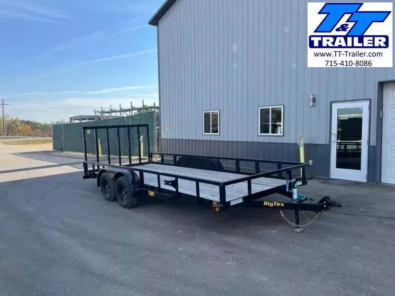 2026 Big Tex 70PI 83" x 18' Tandem Axle Utility Trailer in Somerset, WI ...