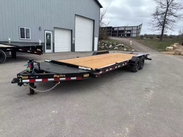 2026 Big Tex 14EH 83" x 24' Heavy Duty Equipment Trailer with Mega ...