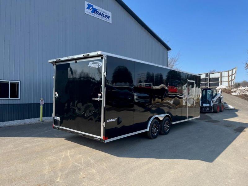 2023 Formula 8.5 x 24 V-Nose Enclosed Combination Car and Toy Hauler ...