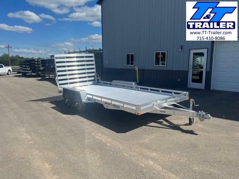2024 Bear Track Aluminum 81" x 16' Tandem Axle Utility Trailer in ...