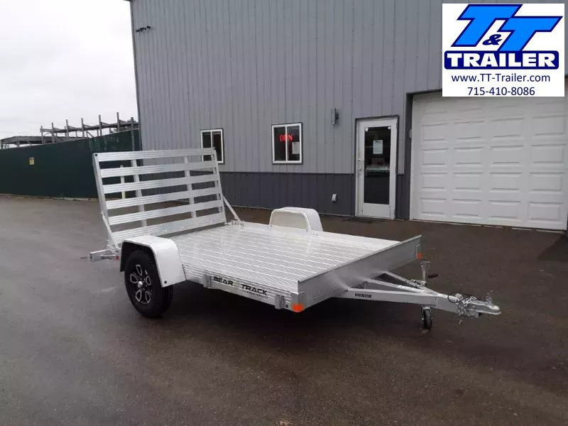2026 Bear Track 76" x 10' Aluminum Single Axle Utility Trailer in ...