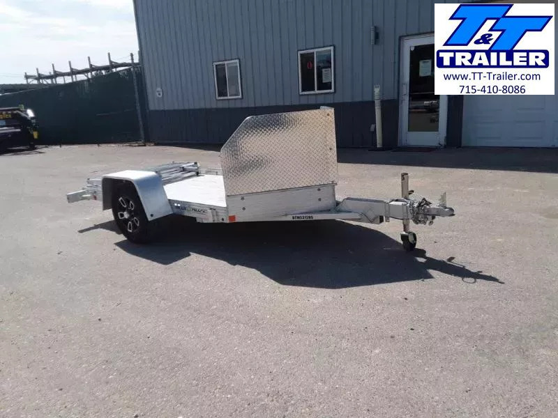 2025 Bear Track Aluminum 53" x 10' Single Axle Motorcycle Utility ...