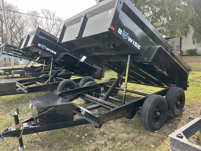 2025 BWISE 6 Ft X 10 Ft Dump Trailer DR610LP-LE-10-A Other Trailer in N ...