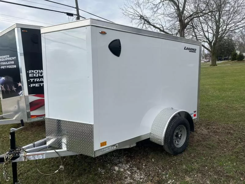Legend Trailers 5 x 9 Enclosed Aluminum Trailer, 5x6TVSA22 in N ...