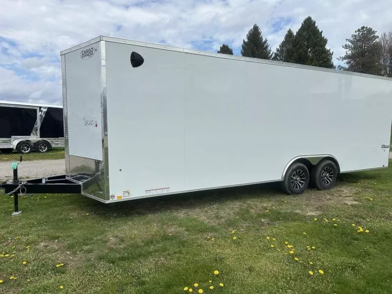 Cargo Express 8.5ft x 24 ft EX-DLX series car hauler ,enclosed trailer ...