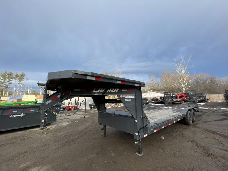 2022 Lamar Trailers 102x24 14K Gooseneck Deck on Neck Equipment Trailer in Chichester, NH ...